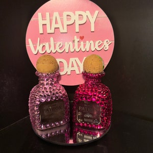 Patron Bottles (mini) Custom Decorated - Etsy