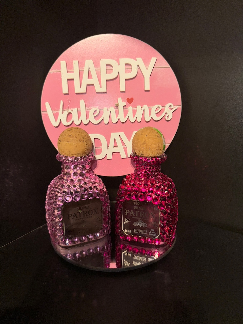 Patron Bottles (mini) Custom Decorated - Etsy