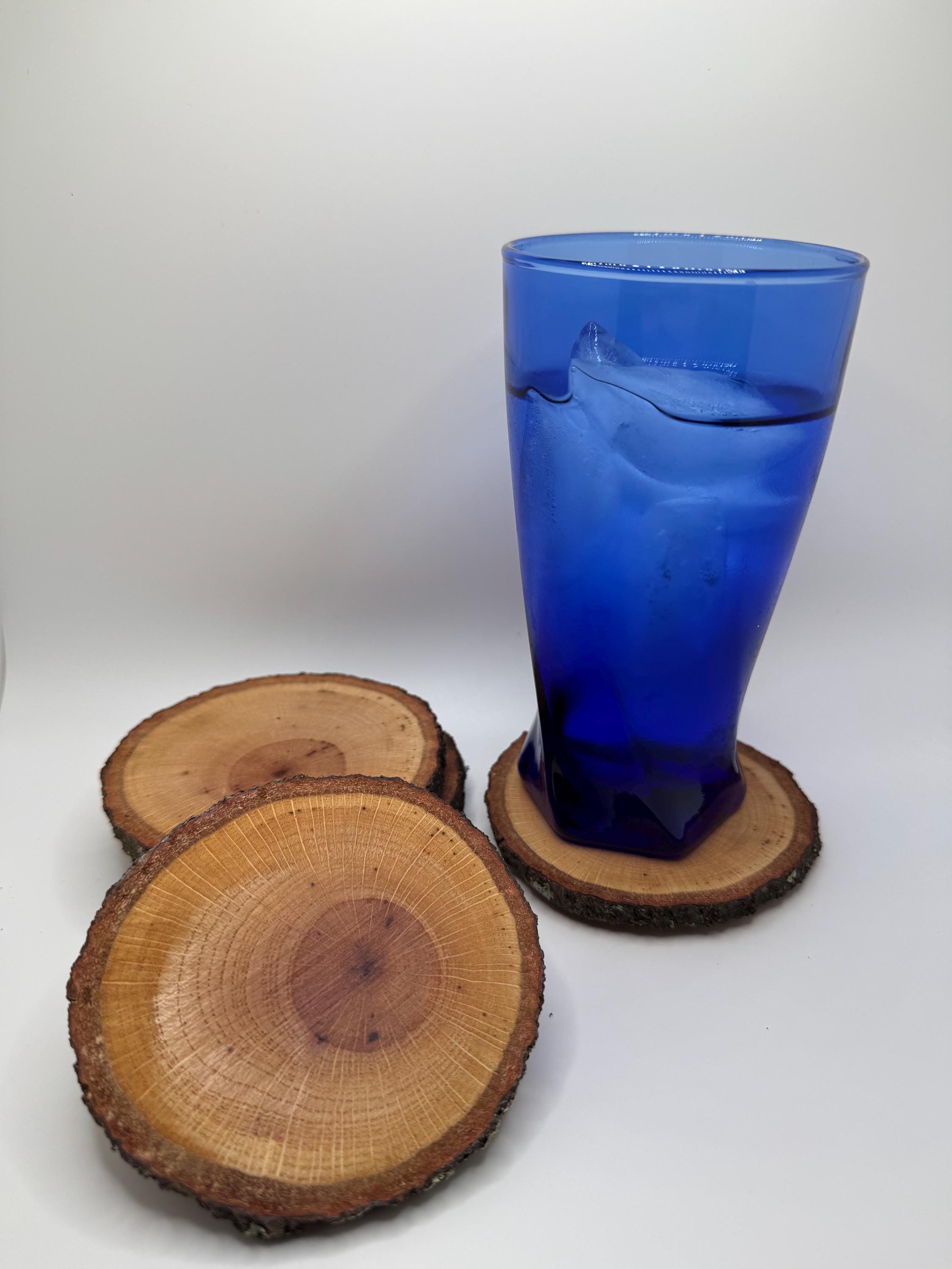 Personalized Handcrafted Wood Coasters Rustic Coasters Drinks Coasters ...