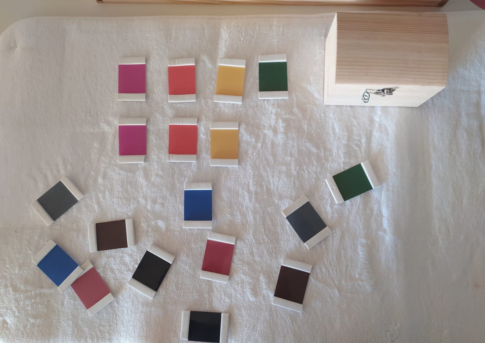 Montessori Color Tablets, Printable Homeschool Download,preschool ...