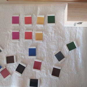 Montessori Color Tablets, Printable Homeschool Download,preschool ...