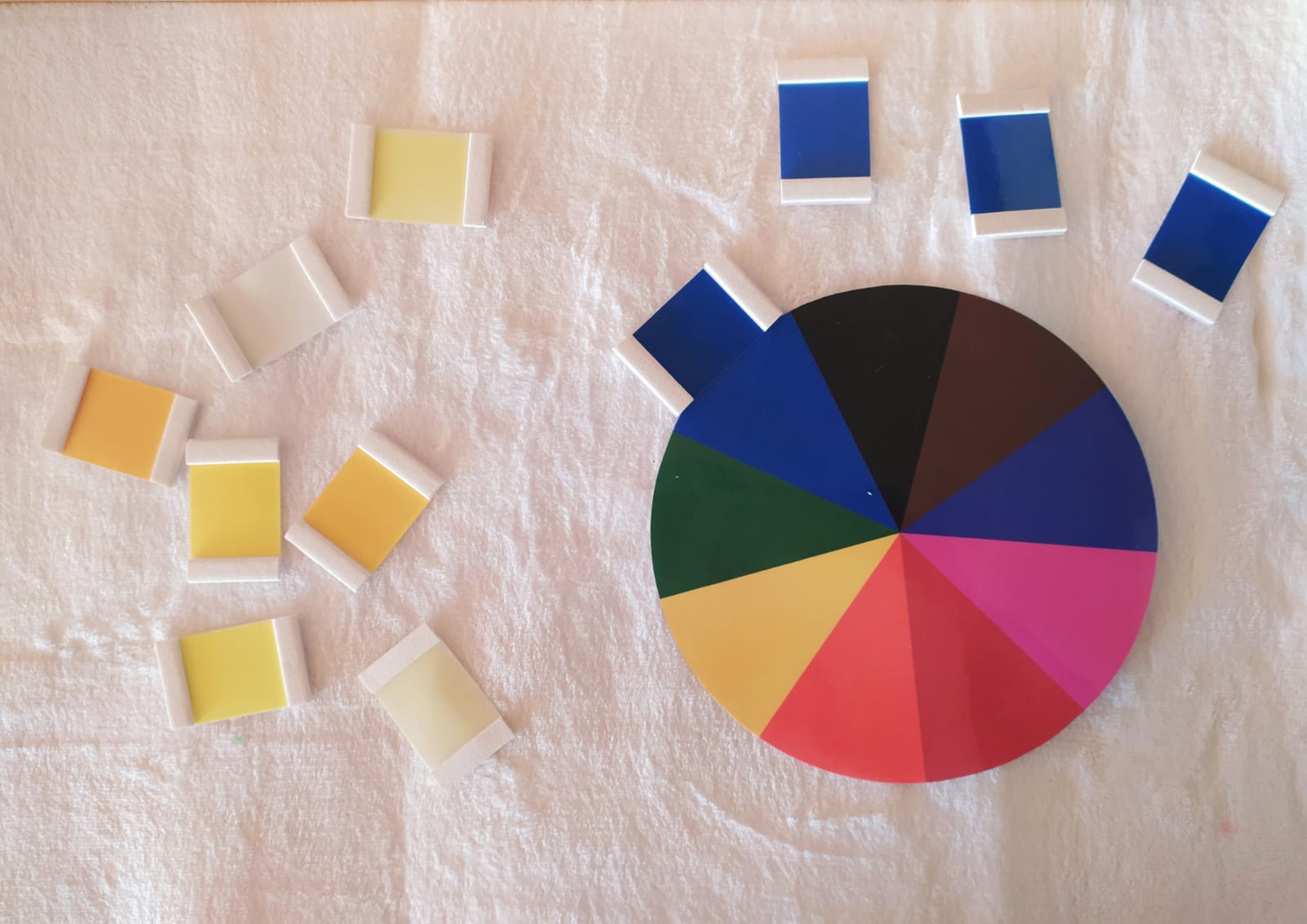 Montessori Color Tablets, Printable Homeschool Download,preschool ...