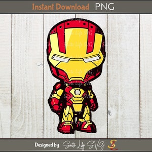 Baby Deadpool SVG, Chibi Superhero Print File, PNG Print, Svg for ...