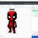 Baby Deadpool SVG, Chibi Superhero Print File, PNG Print, Svg for ...
