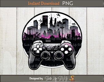 Graffiti Gaming Controller, PNG Gamer Life, Digital T-shirt PNG ...