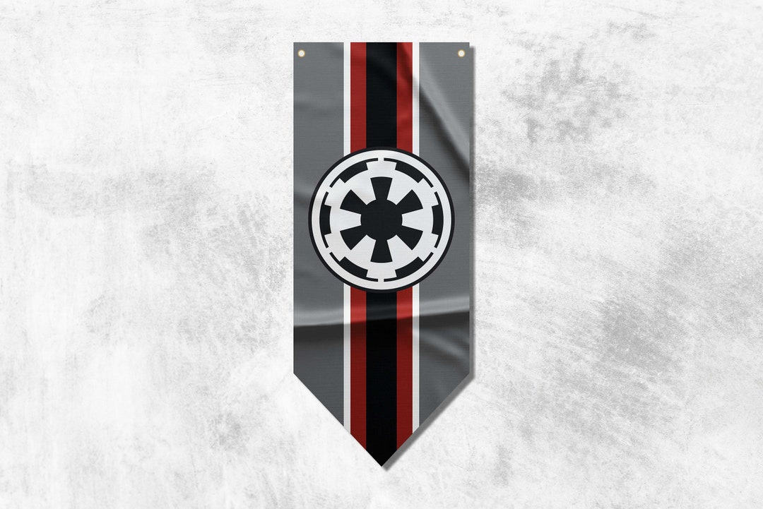 Galactic Empire Pennant Flag Banner | High Quality Materials | Size ...