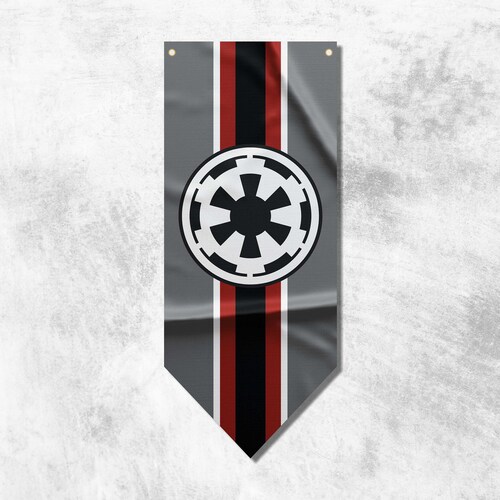 Galactic Empire Pennant Flag Banner High Quality Materials - Etsy
