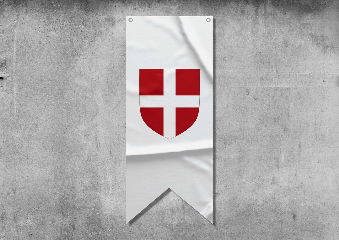 Knights Hospitaller Coat of Arms Pennant Flag Banner | High Quality ...