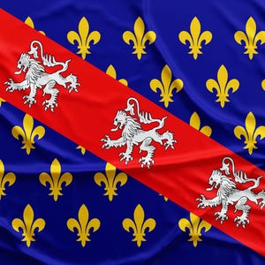 Marche Flag Banner | France Region Flags | High Quality Materials - Etsy