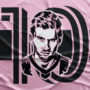 Lionel Messi Inter Miami Flag Banner High Quality Materials - Etsy