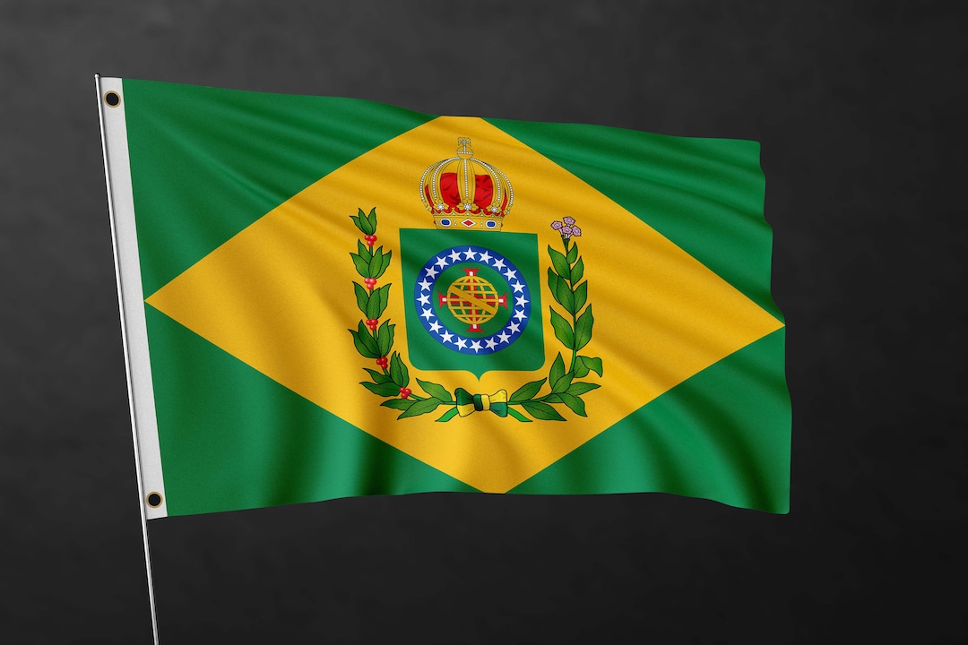 Brazilian Empire Flag Banner | Historical Flags | High Quality ...