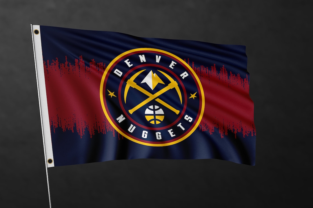 Denver Nuggets Flag | Indoor/outdoor Banner, NBA Decor - Etsy