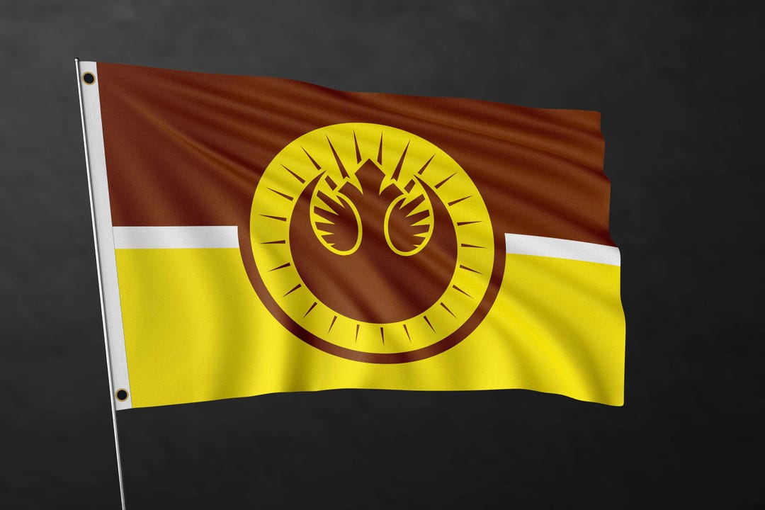 New Jedi Order Flag Banner | High Quality Materials - Etsy