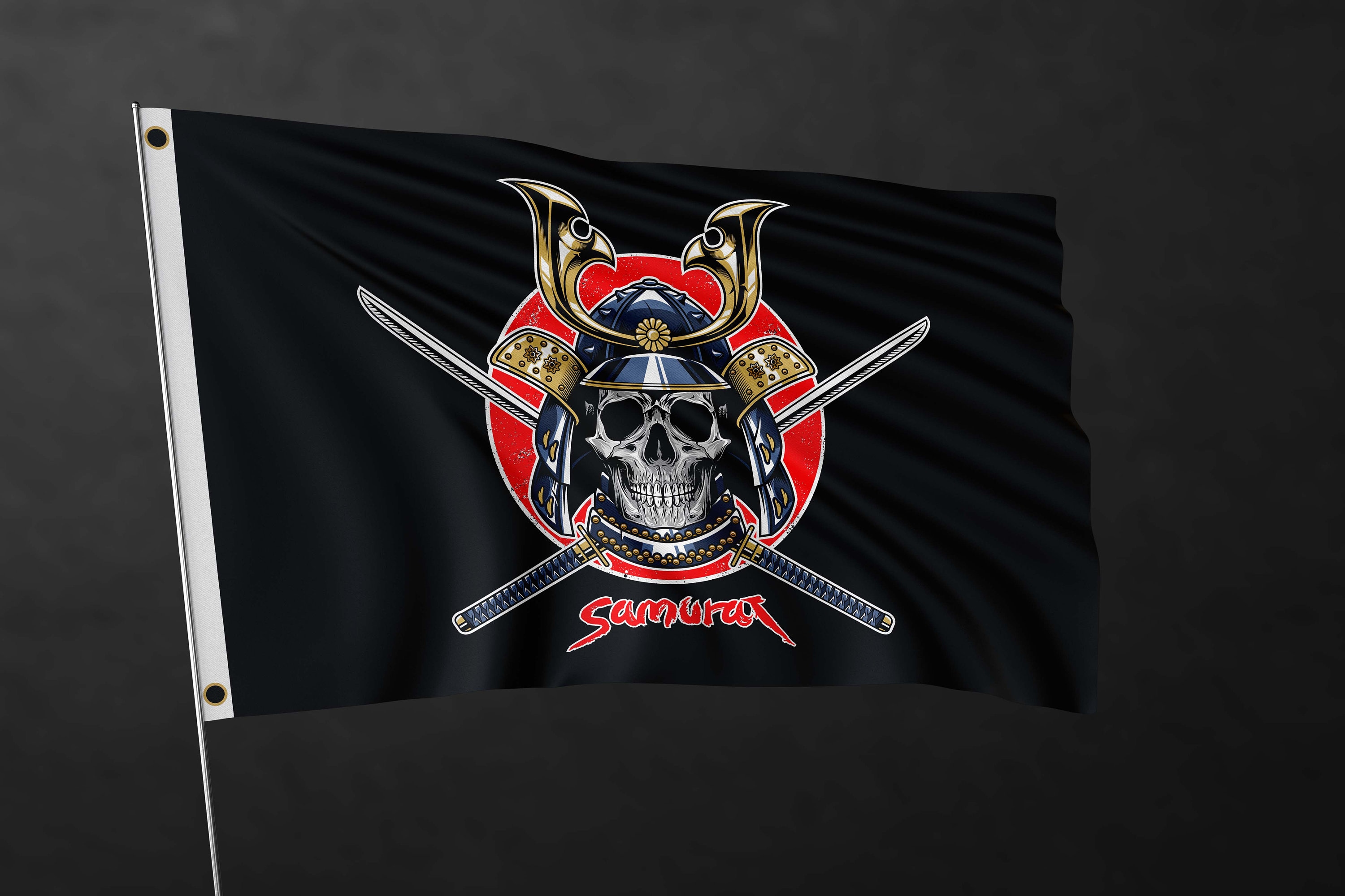 Samurai Back Banner