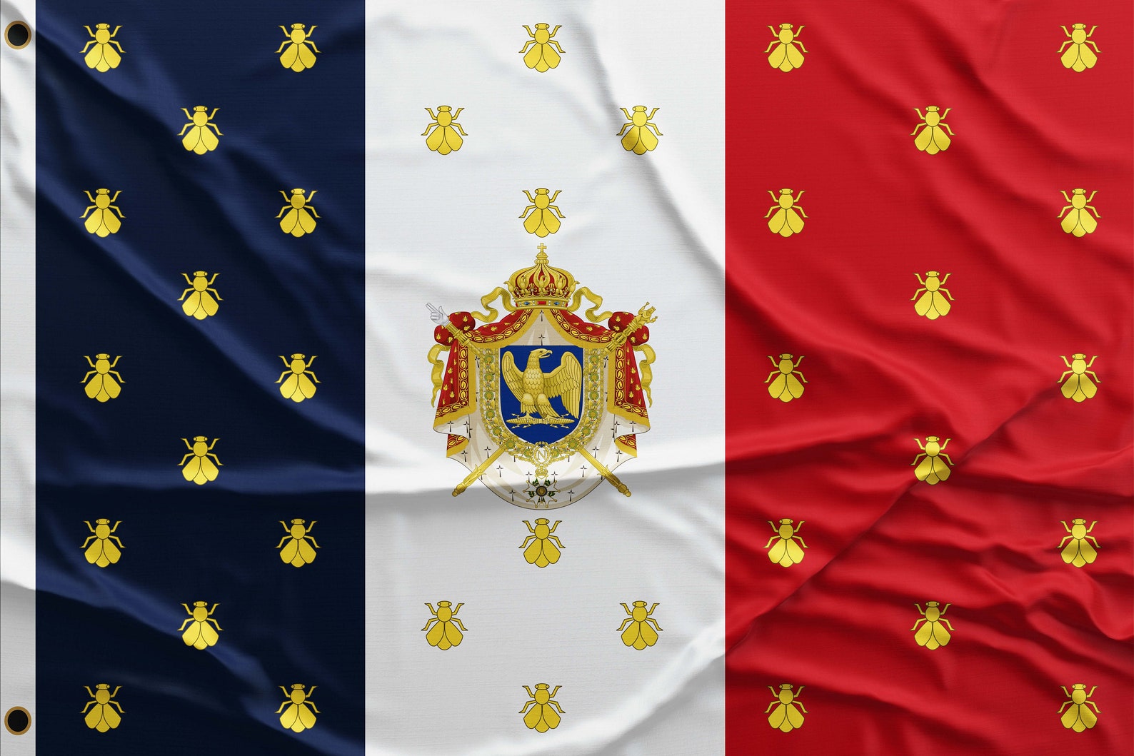 Napoleon Bonaparte French Empire Flag Banner | Historical Flags | High ...