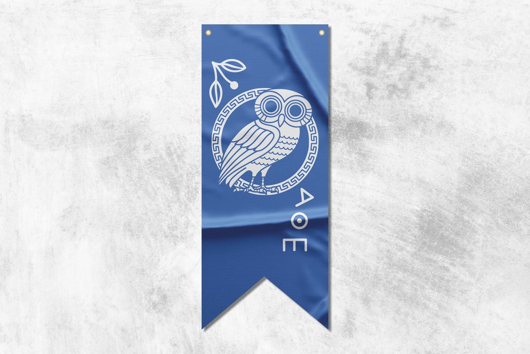 Athens Pennant Flag Banner | High Quality Materials | Size: 50x120 Cm ...