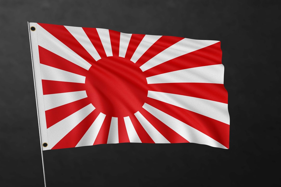Rising Sun Flag Banner | Empire of Japan Flag | Historical Flags | High ...