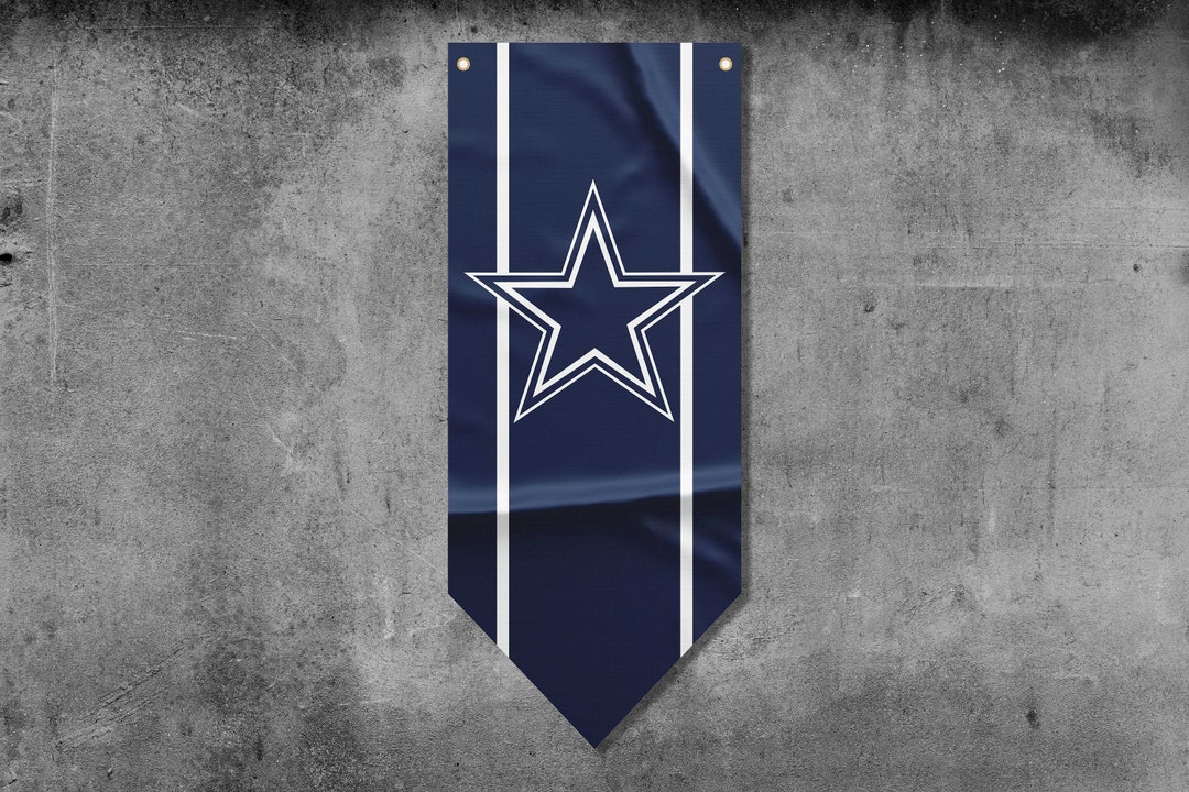 Dallas Cowboys Pennant Flag Banner | Football Team Banner | High ...