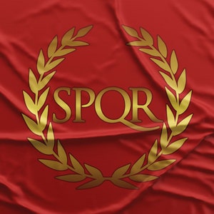 SPQR Roman Empire Flag Banner | Historical Flags | High Quality Materials - Etsy