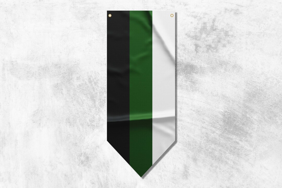 Neutrois Pennant Flag Banner | Pride Flag Banners | High Quality ...