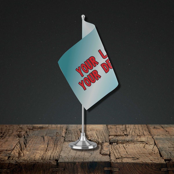 Desk Flag With Stand - Etsy