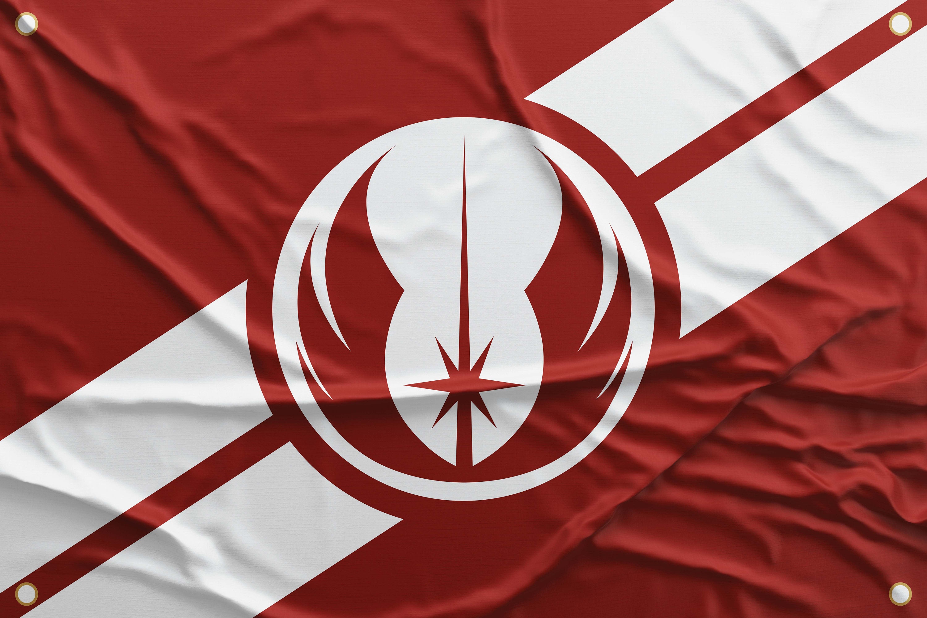 Jedi Order Flag Banner High Quality Materials - Etsy