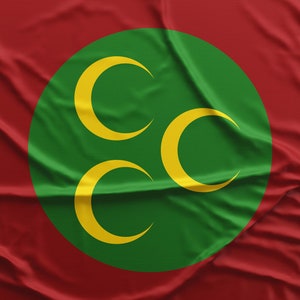 Ottoman Empire 1517-1844 Flag Banner | Historical Flags | High Quality ...