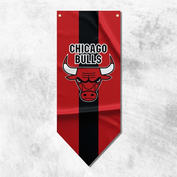 Chicago Bulls Banner - Etsy
