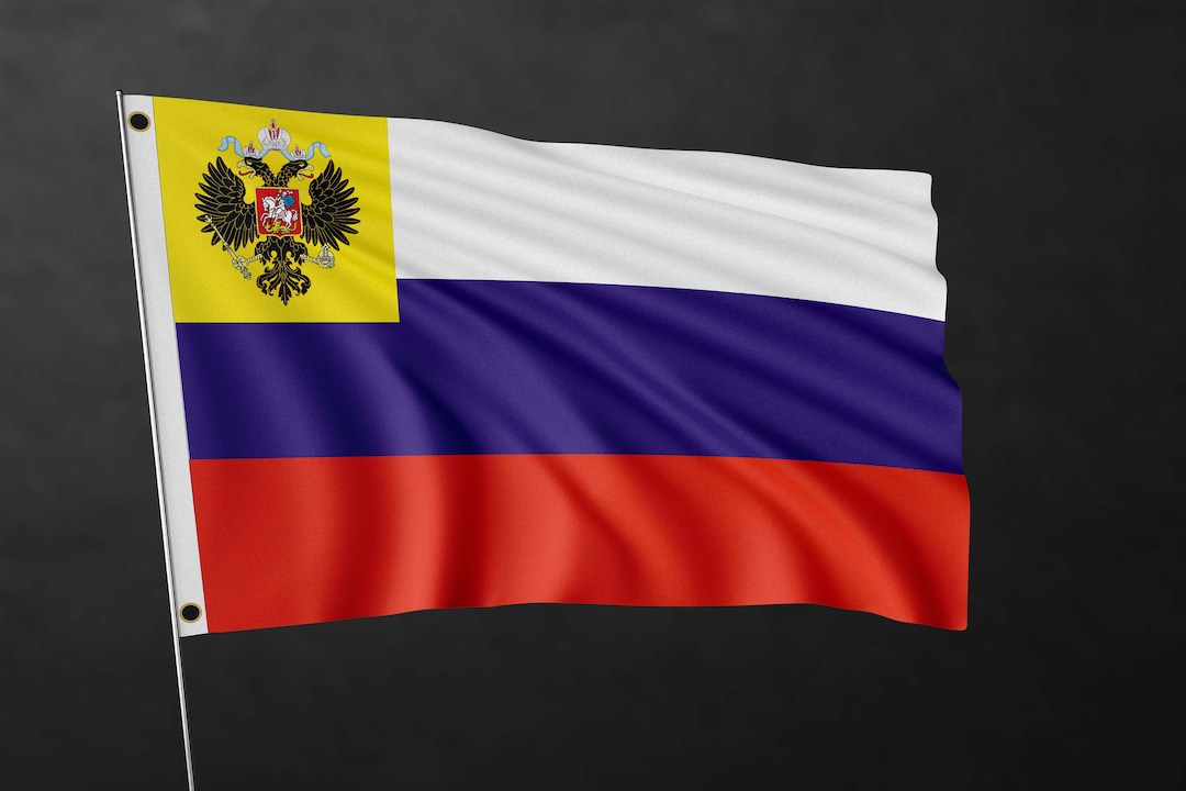 Russian Empire Flag Banner Historical Flags High Quality Materials - Etsy