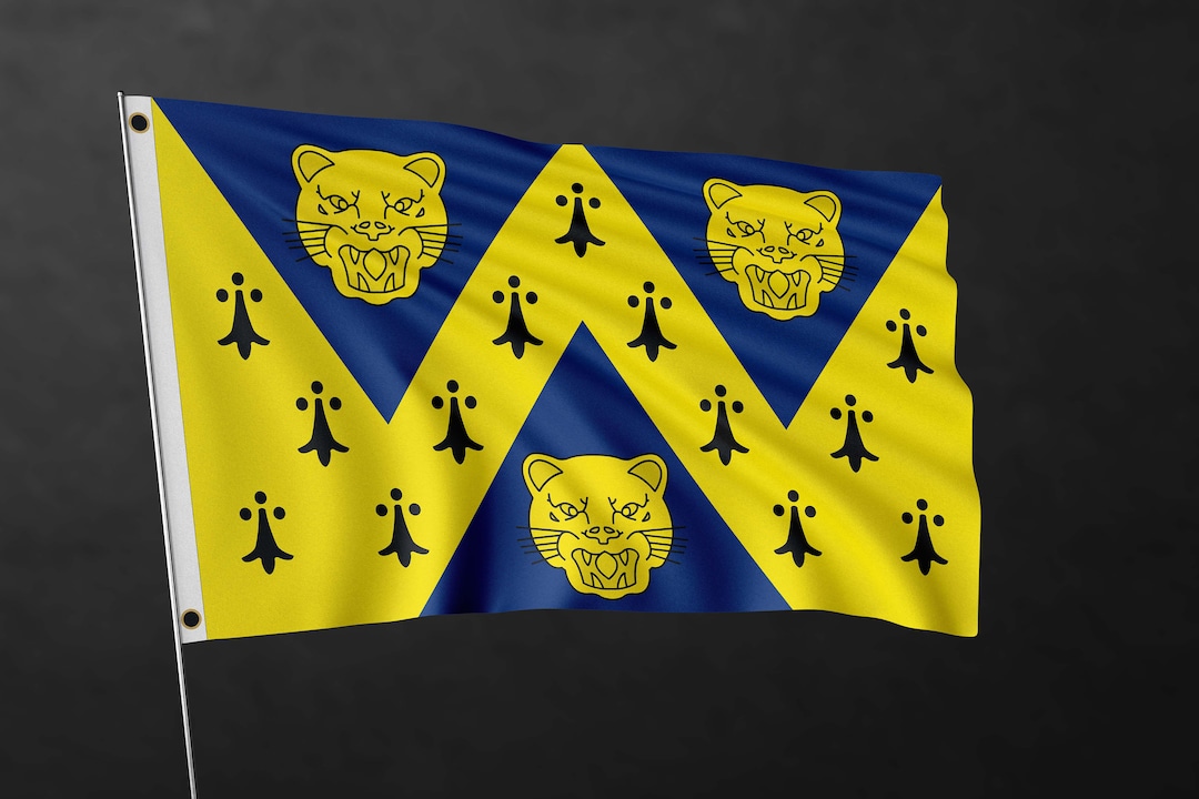 Shropshire Flag Banner | England County Flags | High Quality Materials ...