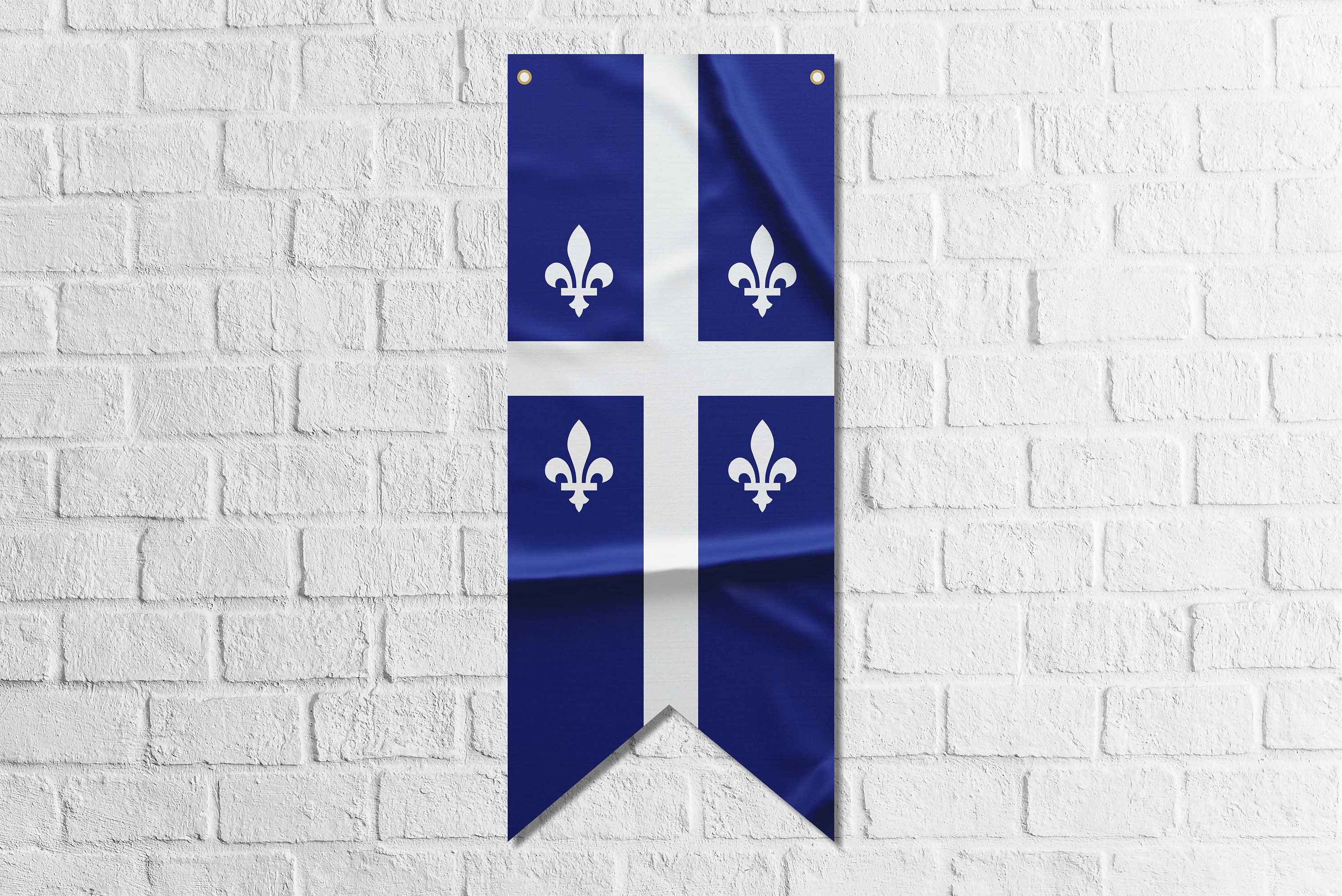 Quebec Flag Wallpaper