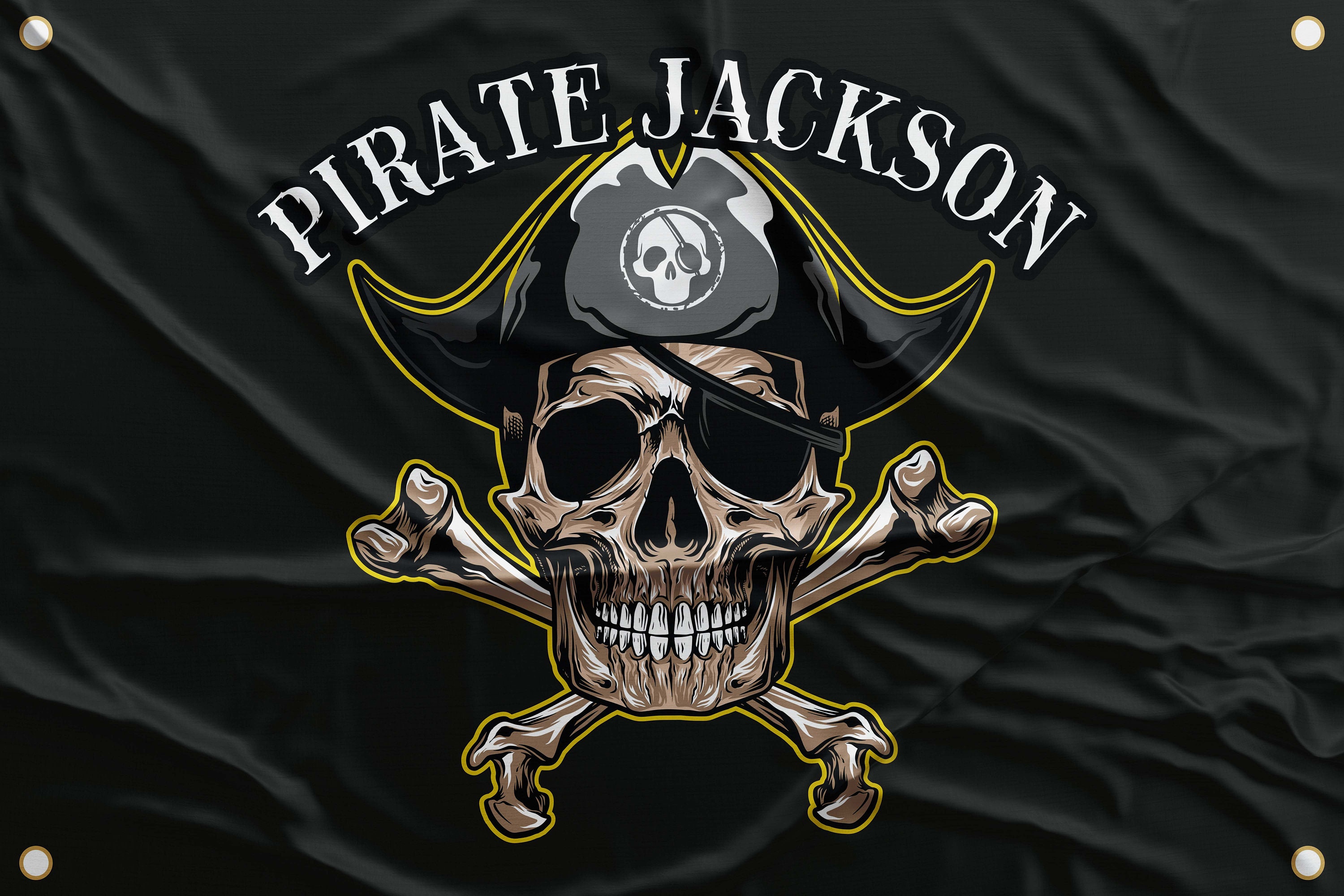 Customizable Pirate Flags Customized Flags Printing High - Etsy
