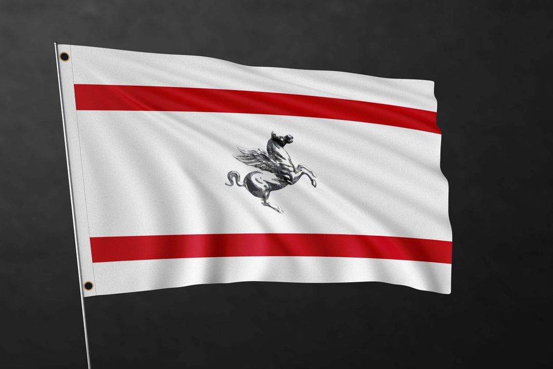 Tuscany Flag Banner | Italy Region Flags | High Quality Materials - Etsy