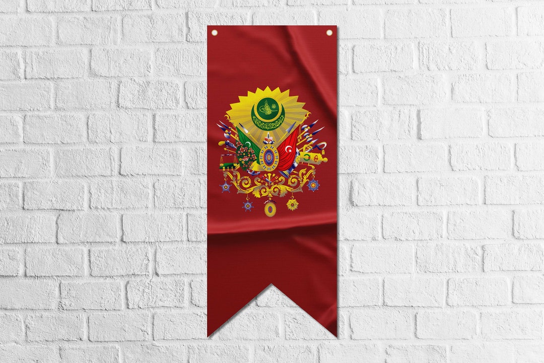 Ottoman Empire Pennant Flag Banner | High Quality Materials | Size ...