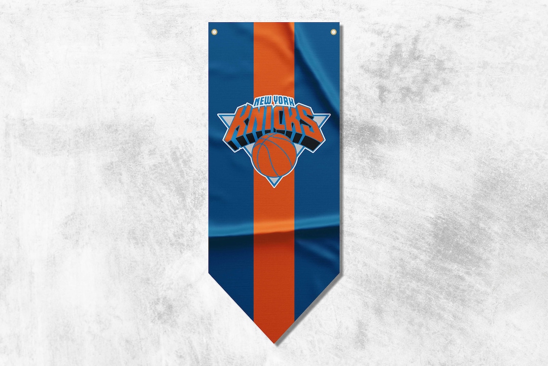 New York Knicks Pennant Flag Banner | Basketball Banner | High Quality ...