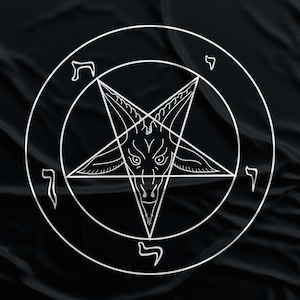 Baphomet Church Flag Banner | Satan Flag Banner | High Quality ...