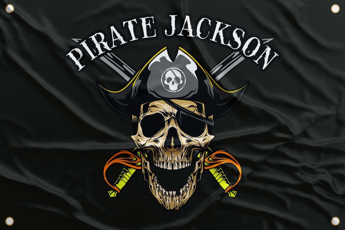 Customizable Pirate Flags Customized Flags Printing High - Etsy