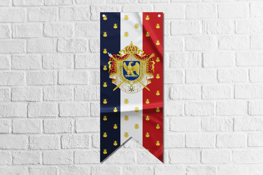 Napoleon Bonaparte French Empire Pennant Flag Banner | High Quality ...