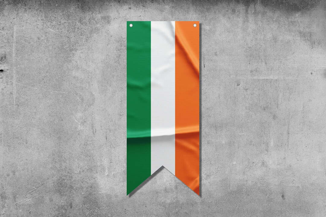 Ireland Pennant Flag Banner | Country Flag Banner | High Quality ...