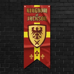 Customizable Kingdom Pennants | Personalized Swallowtail Pennants ...