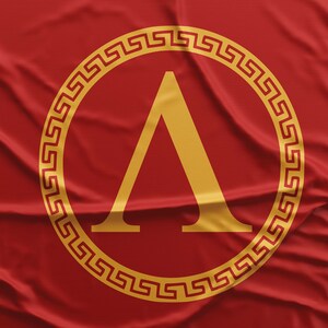 Sparta Red Flag Banner Historical Flags High Quality - Etsy