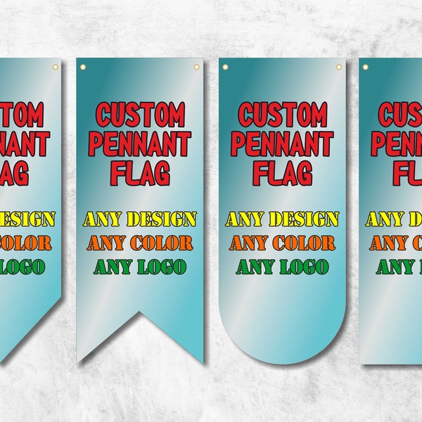 Personalized Swallowtail Banner Flags - Etsy