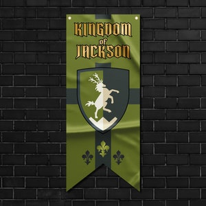 Customizable Kingdom Pennants | Personalized Swallowtail Pennants ...