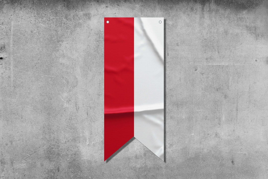 Poland Pennant Flag Banner | Country Flag Banner | High Quality ...