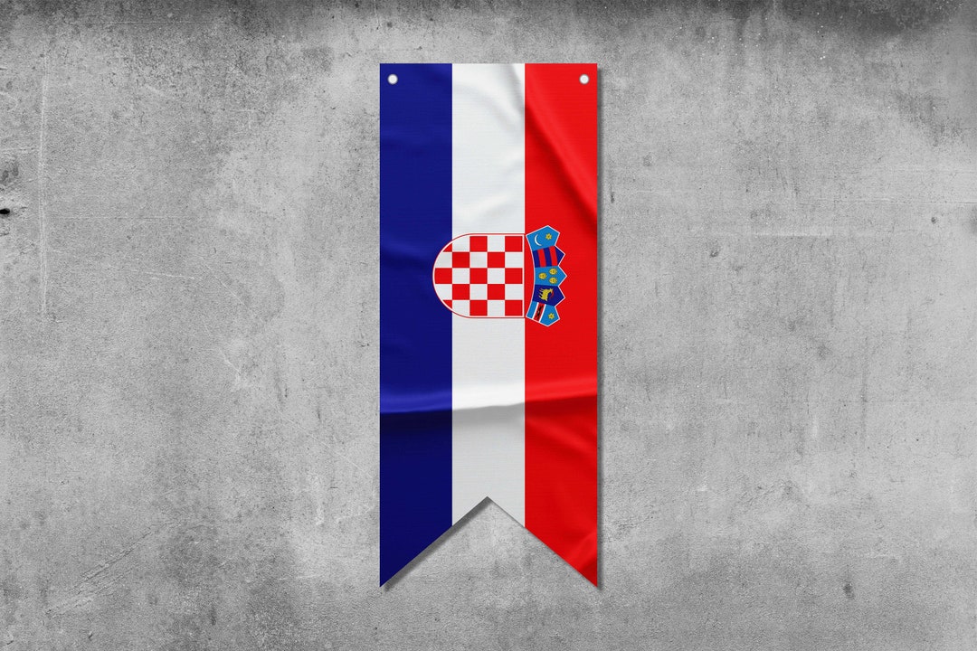 Croatia Pennant Flag Banner | Country Flag Banner | High Quality ...