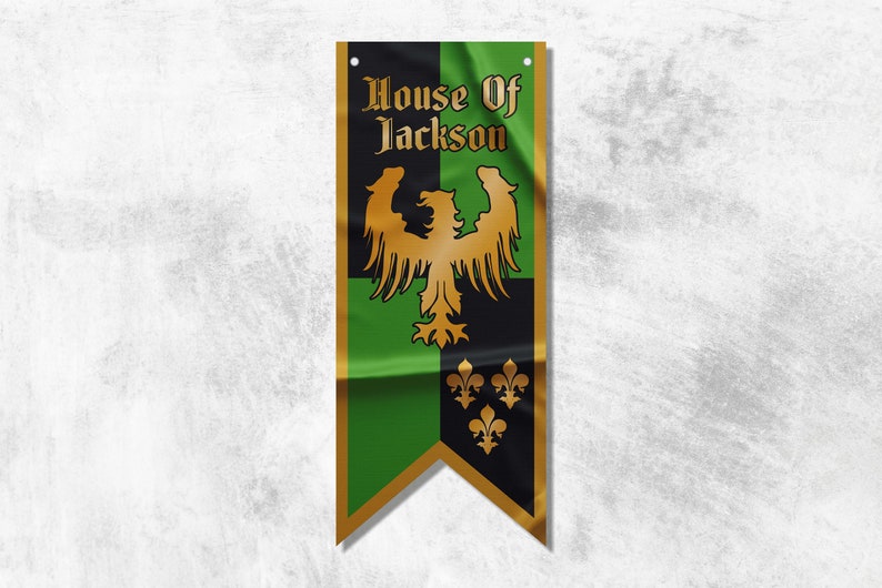 Customizable Medieval Style Family Pennants Personalized - Etsy