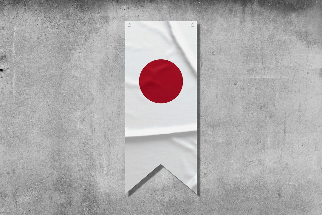 Japan Pennant Flag Banner | Country Flag Banner | High Quality ...
