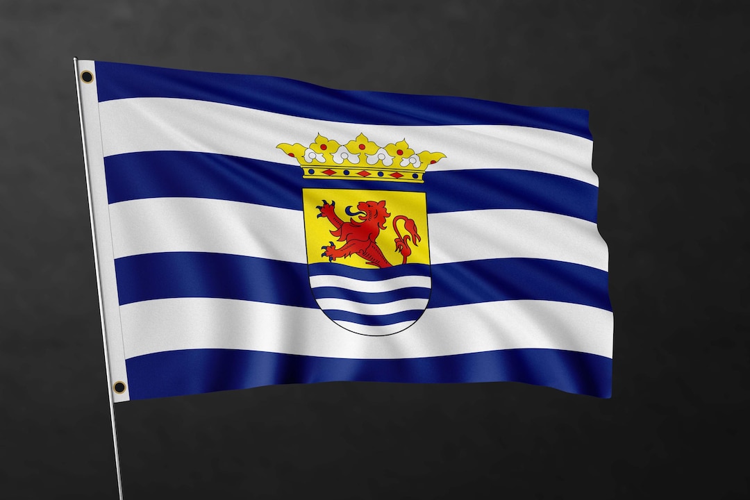 Zeeland Flag Banner | Holland Region Flags | Netherlands Region Flags ...