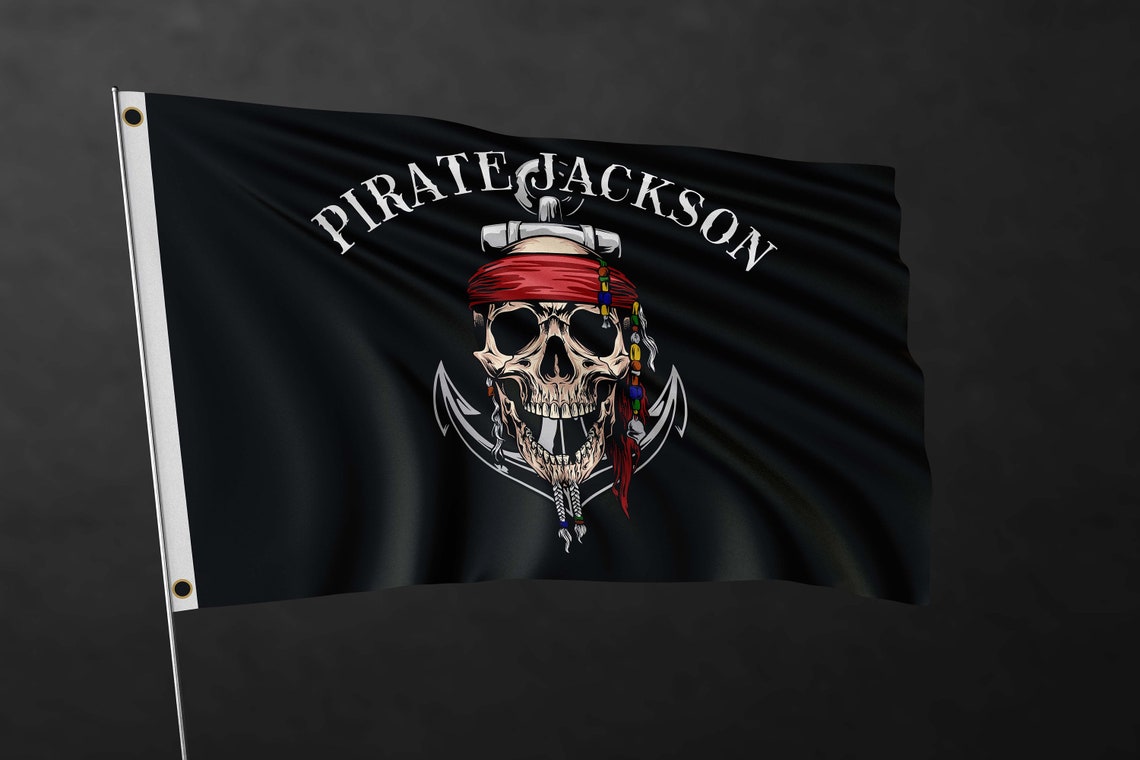 Customizable Pirate Flags Customized Flags Printing High - Etsy