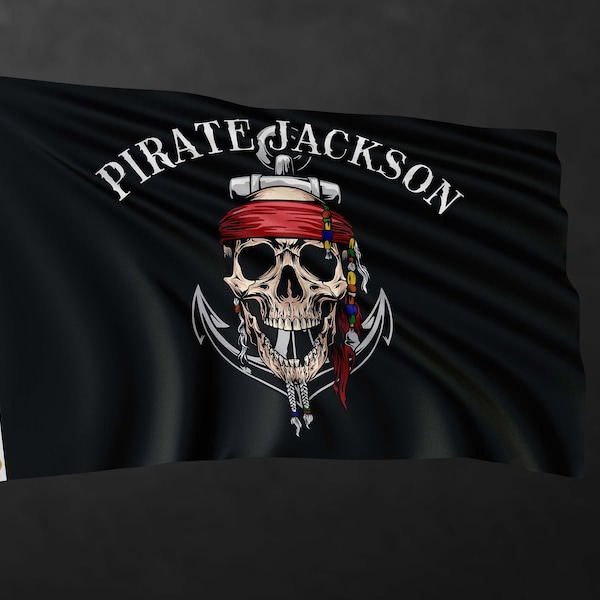 Custom Pirate Flag - Etsy